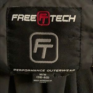 Free Tech | Jackets & Coats | Free Tech Rain Jacket Zipper With Velcro ...